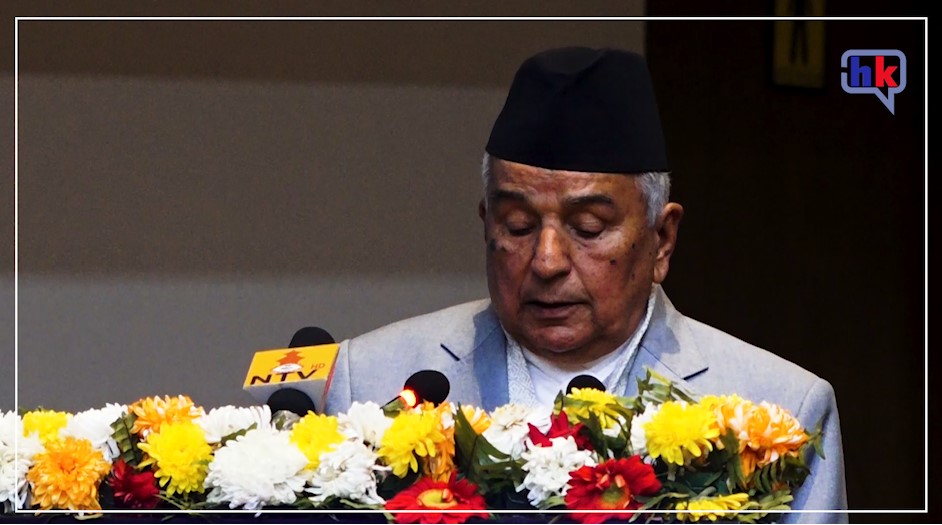 राष्ट्रपति पौडेल तनहुँमा